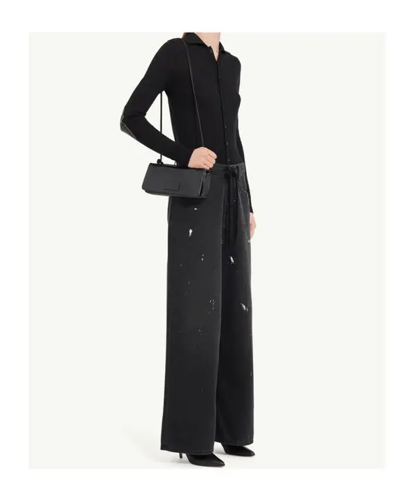 MAISON MARGIELA Wide Leg Jeans - Black