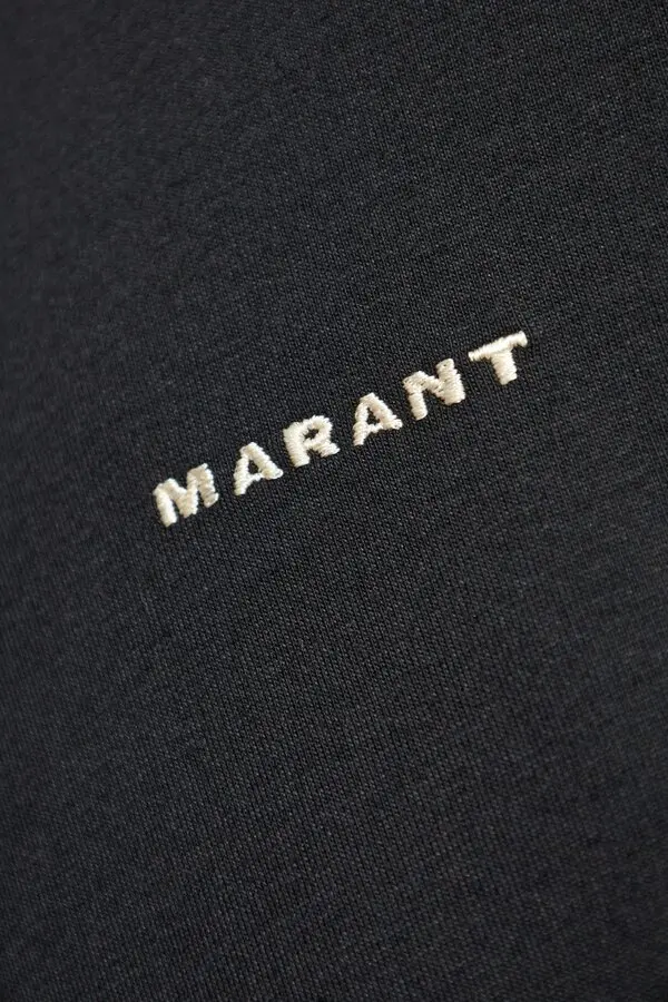 Isabel Marant Étoile Zafferh Logo T-shirt - Black