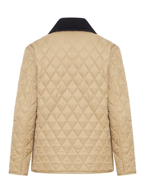 Burberry Long Sleeved Quilted Jacket