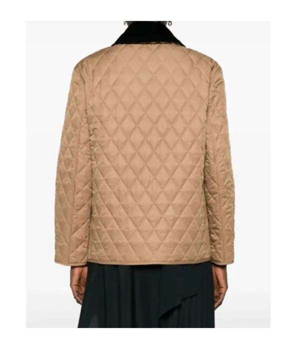 Burberry Long Sleeved Quilted Jacket