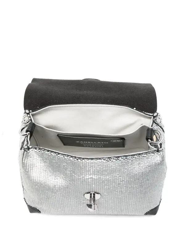 ZANELLATO Top Handle Shoulder Bag - White