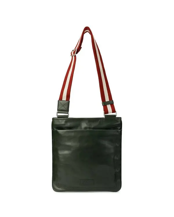 Bally Logo Shoulder Bag - Green