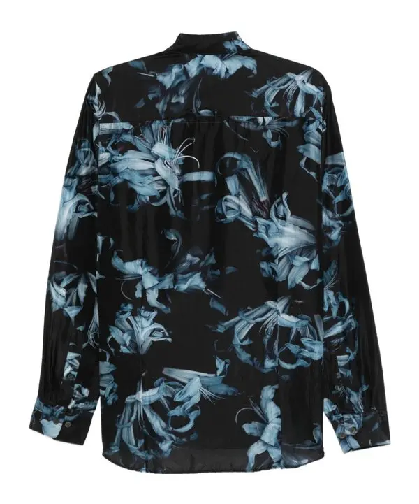 Dries Van Noten Floral Printed Buttoned Shirt