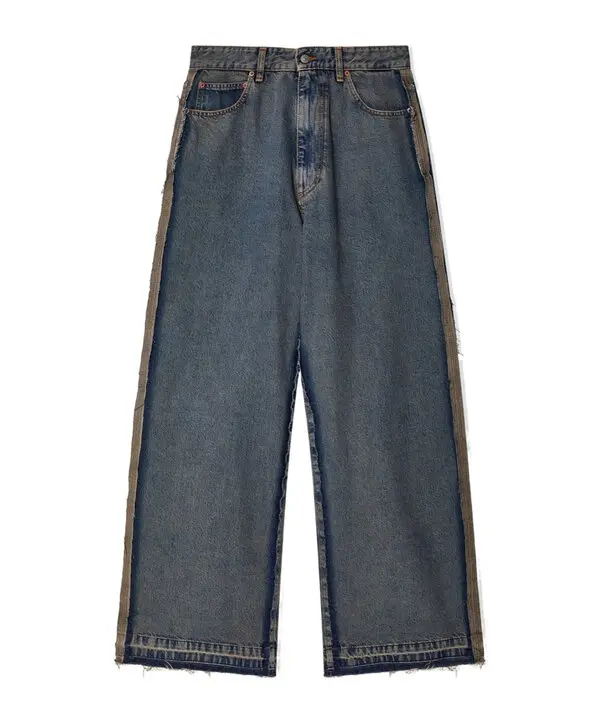 MAISON MARGIELA Wide-leg Paneled Jeans - 963