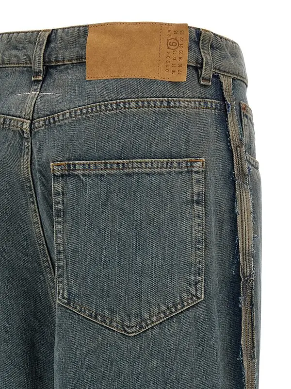 MAISON MARGIELA Wide-leg Paneled Jeans