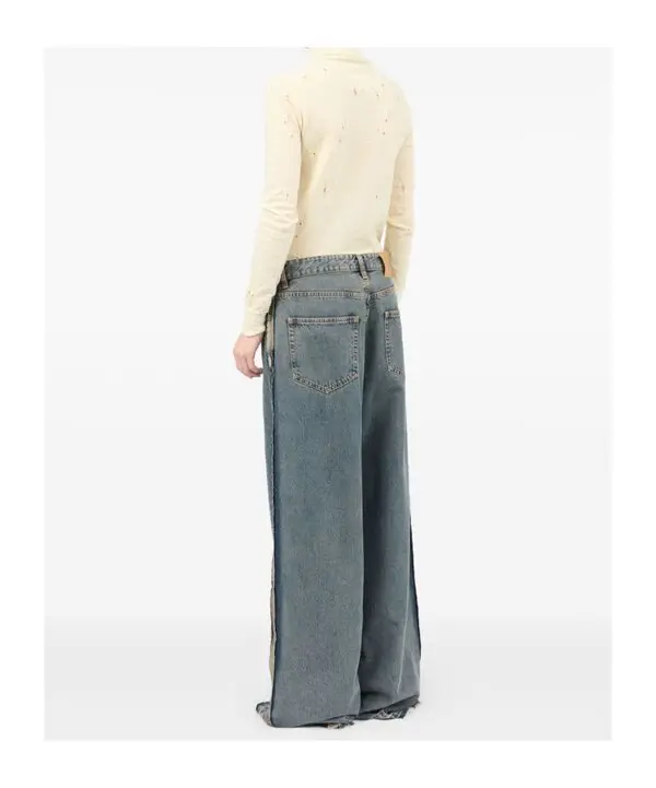MAISON MARGIELA Wide-leg Paneled Jeans