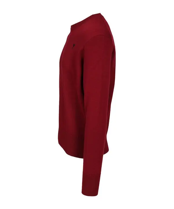 AMI Paris De Coeur Embroidered Crewneck Jumper