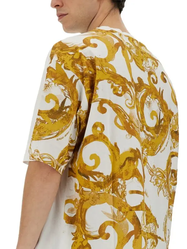 Versace Logo Print T-shirt