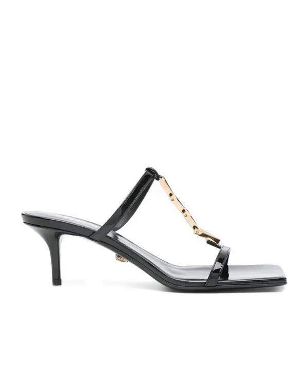 Versace Open-toe Sandals With Logo Detail
