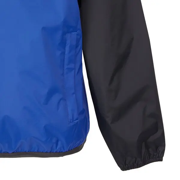 Play Comme Des Garcon X K-way Colour-block Hooded Anorak - Blue