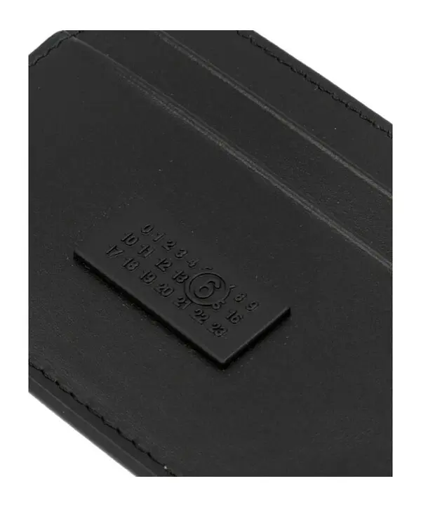 MAISON MARGIELA Logo Patch Open Top Cardholder