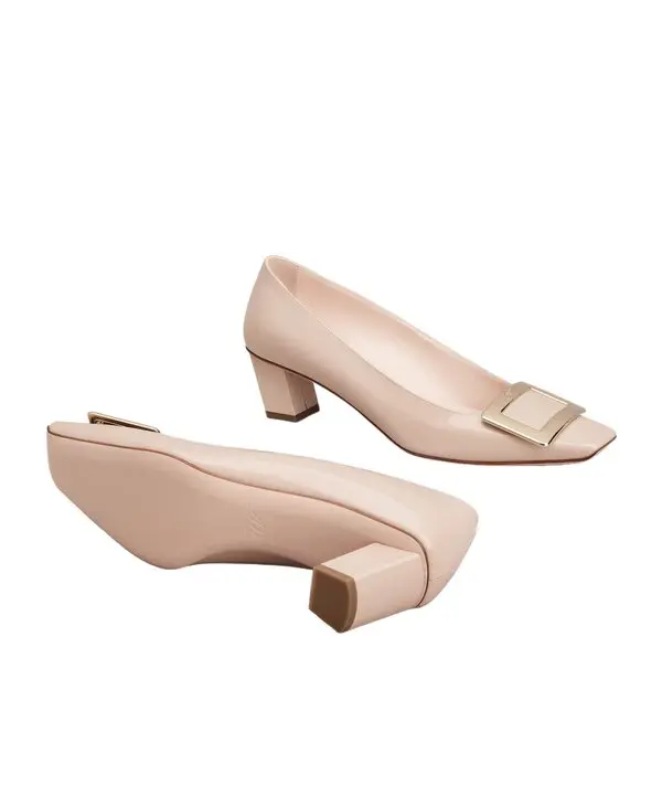 ROGER VIVIER Belle Vivier Pumps - Nude