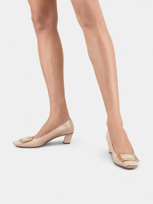 ROGER VIVIER Belle Vivier Pumps - Nude