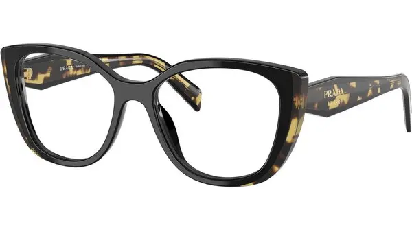 Prada Cat Eye Eyeglasses - Black