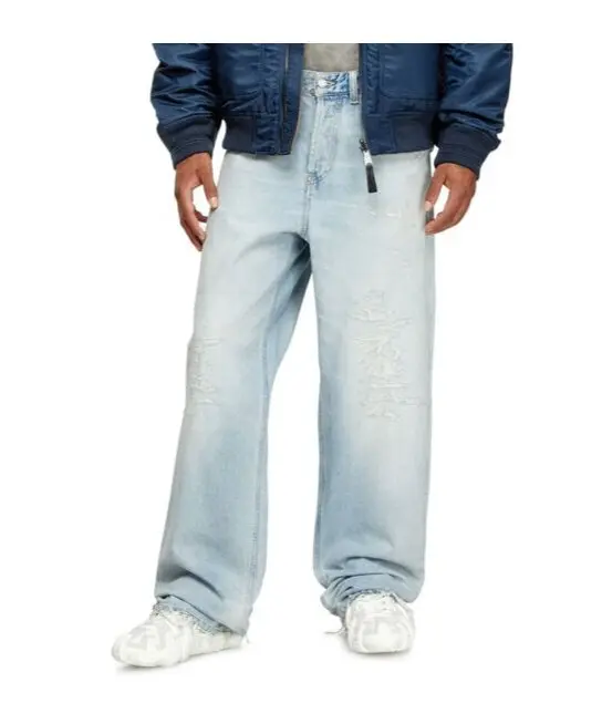 DIESEL® 2001 D-macro Relaxed Jeans - Light Blue