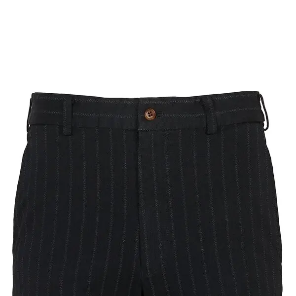 Comme Des Garçons Striped Tailored Trousers