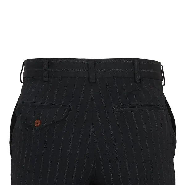 Comme Des Garçons Striped Tailored Trousers