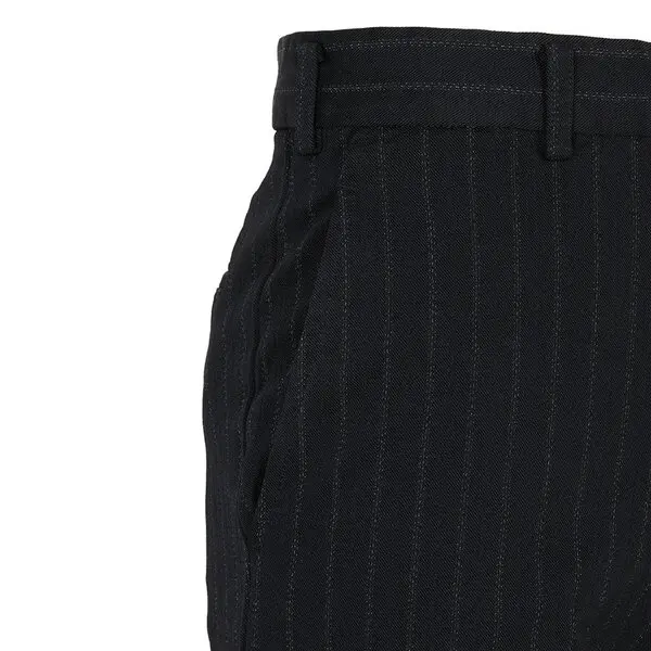 Comme Des Garçons Striped Tailored Trousers