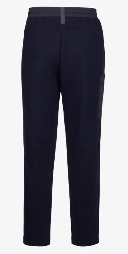Sease Drawstring Tapered Leg Trousers With Zippered Pockets - Black