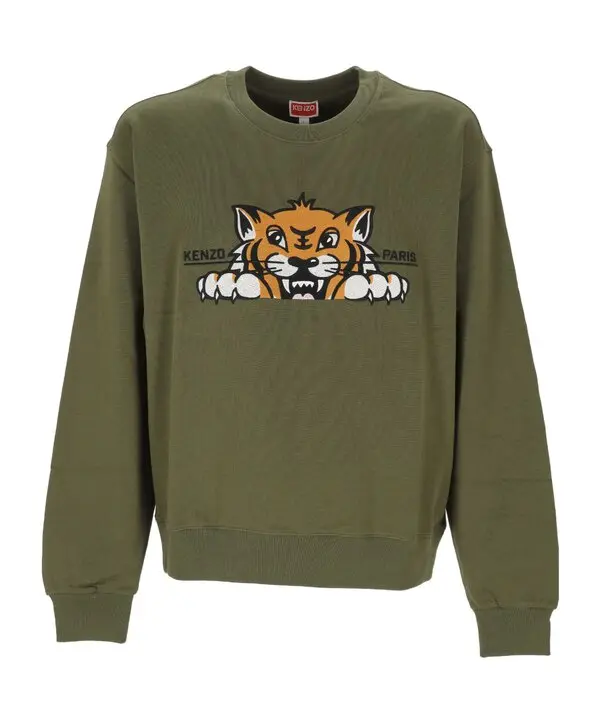 Kenzo Happy Tiger Crewneck Sweatshirt