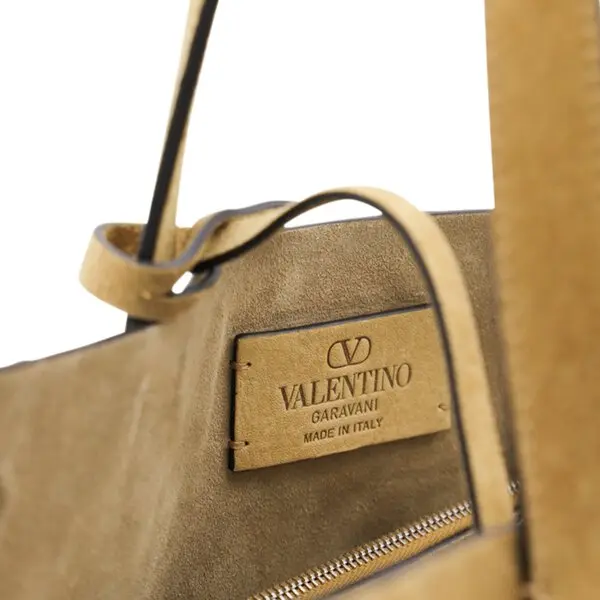Valentino Garavani Vlogo Signature Medium Tote Bag - Green