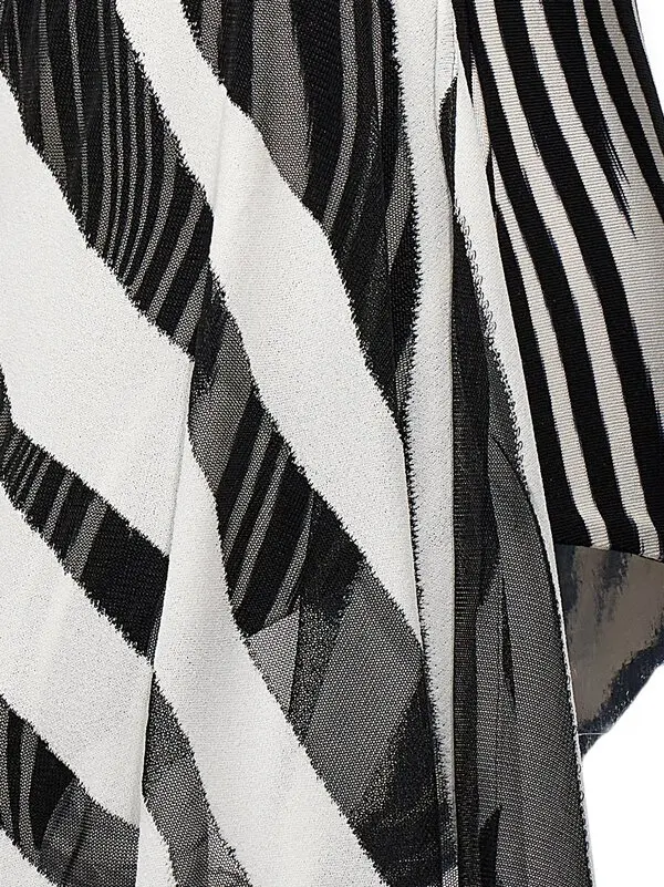 Missoni Sleeveless Jumpsuit With All-over Pattern And Round Collar