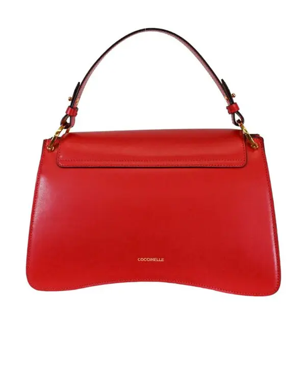 COCCINELLE C-me Foldover Top Medium Tote Bag