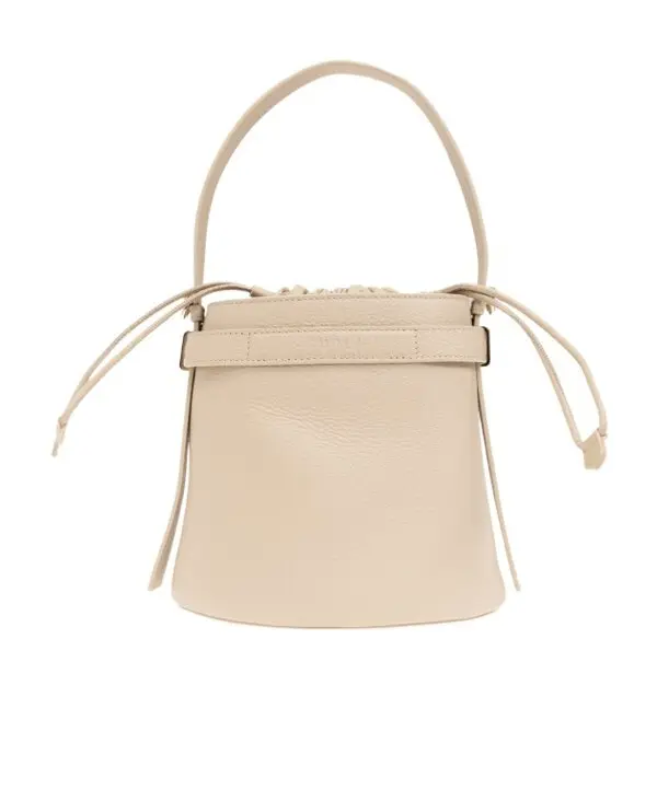 Furla Giove Drawstring Mini Bucket Bag - Nude