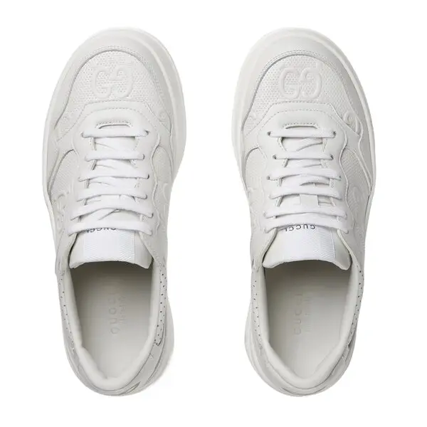 Gucci Gg Embossed Low-top Sneakers