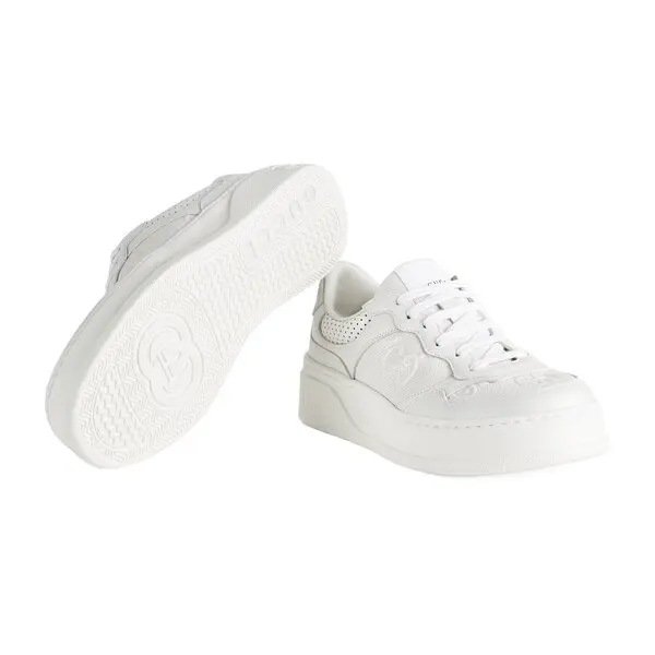 Gucci Gg Embossed Low-top Sneakers