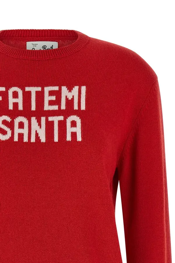 MC2 SAINT BARTH Fatemi Santa Crewneck Jumper