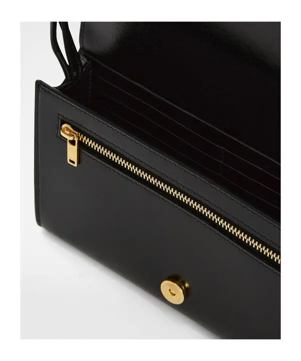 JIL SANDER Strap Tangle Wallet - Black