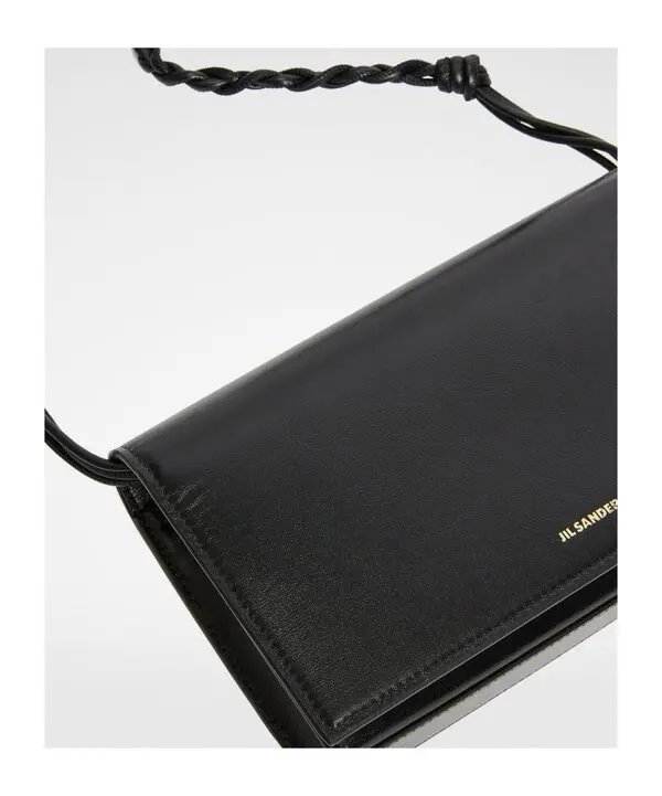 JIL SANDER Strap Tangle Wallet - Black