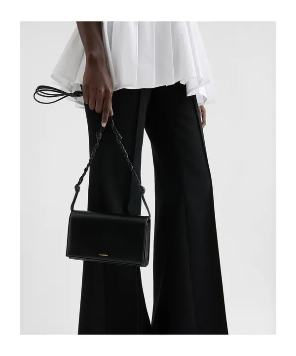 JIL SANDER Strap Tangle Wallet - Black