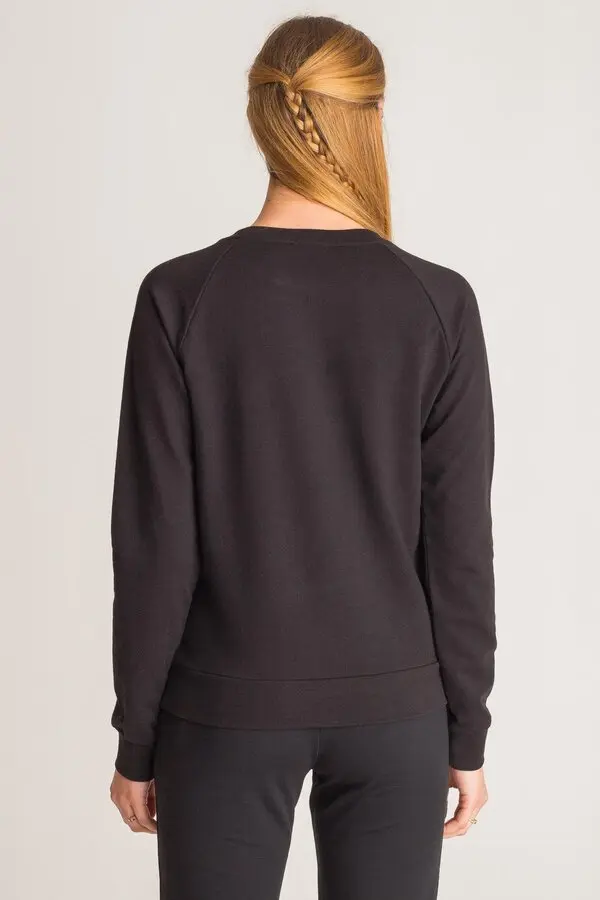 EA7 Floral Logo Long-sleeve Sweater