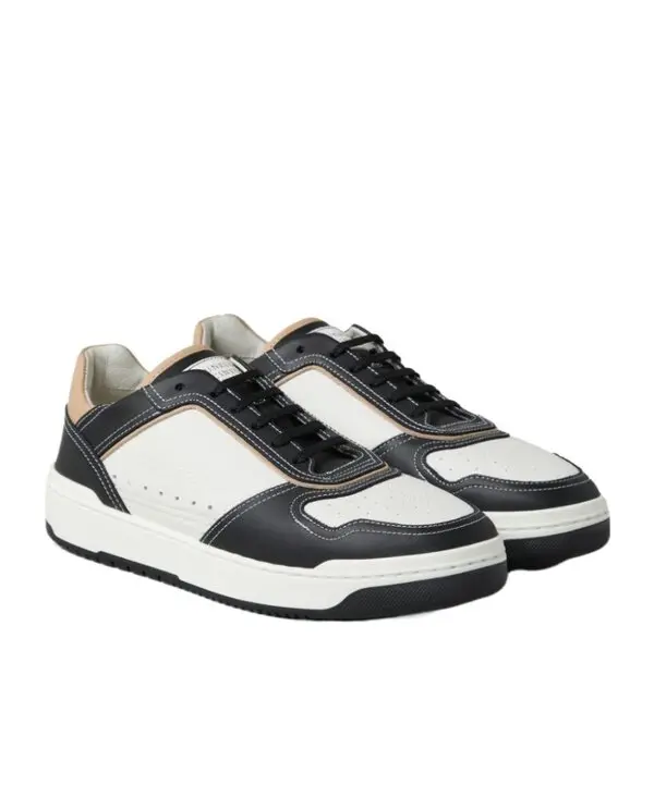 Brunello Cucinelli Colour-block Low-top Sneakers