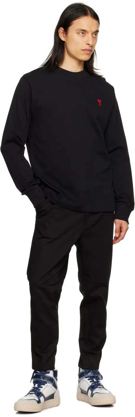 Ami Cropped Tapered Trousers