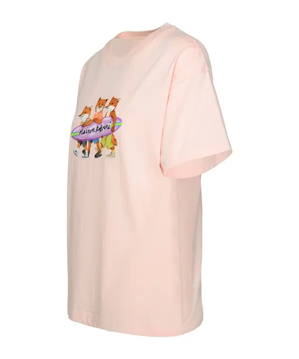 Maison Kitsuné Short Sleeve Crewneck T-shirt