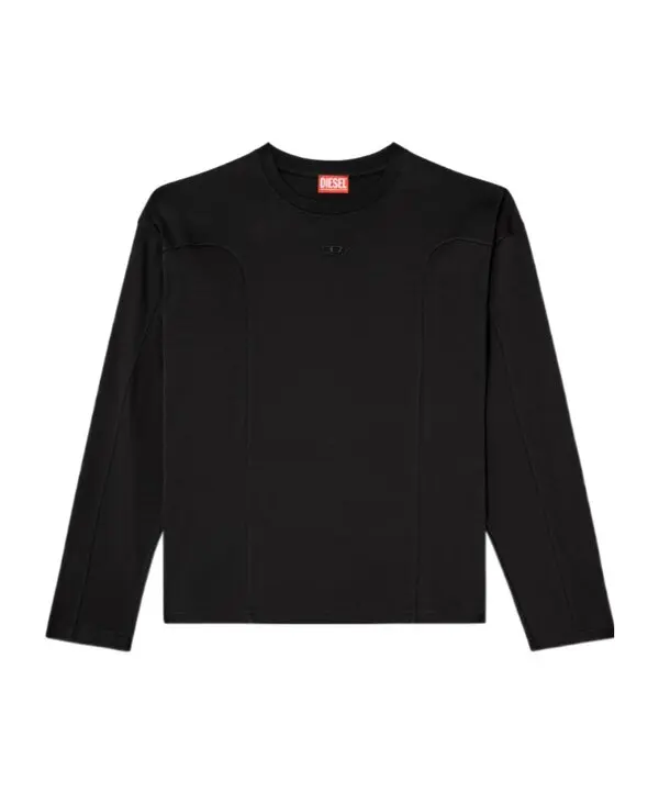 DIESEL® T-boxt-ls-int Panelled Long-sleeves T-shirt