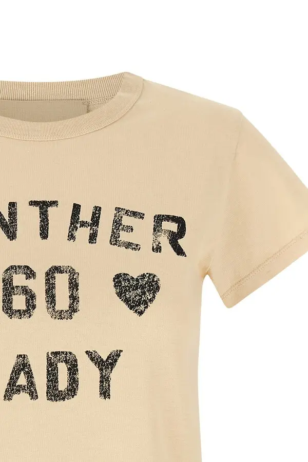 Valentino Garavani Printed Cotton T-shirt - Nude
