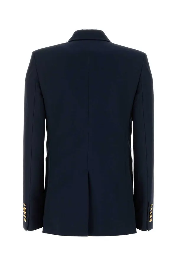 Gucci Double-breasted Jacket With Gold-tone Buttons