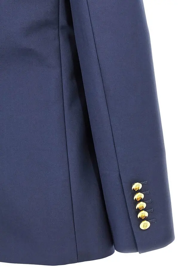 Gucci Double-breasted Jacket With Gold-tone Buttons