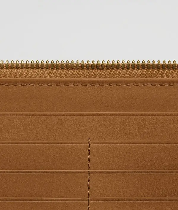 Bottega Veneta Intrecciato Zip Around Wallet