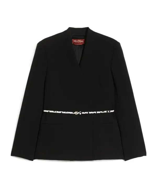 Max Mara Quinoa Belted Jacket