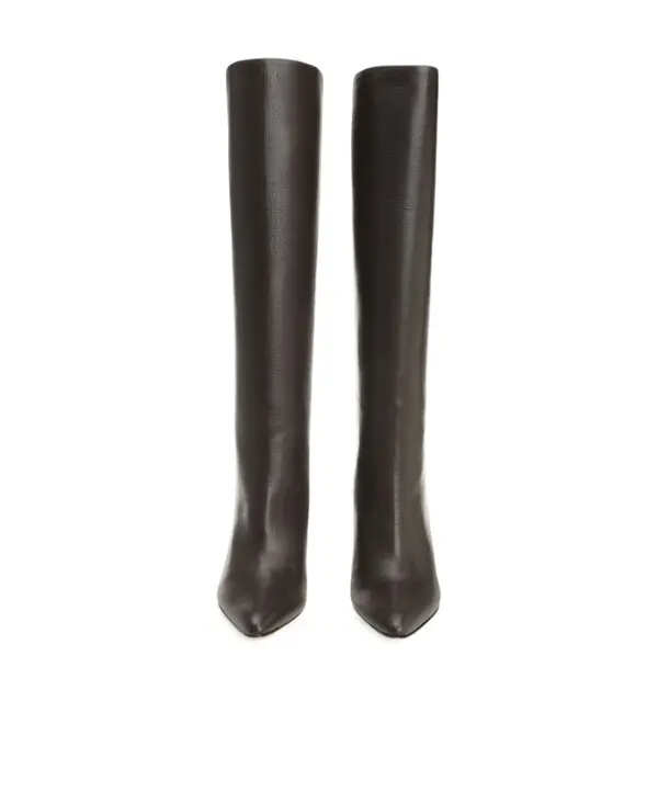 MAISON MARGIELA Slip-on Knee-high Pointed Toe Boots