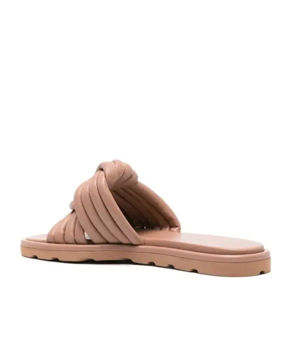 GIANVITO ROSSI Knotted Strap Slip-on Sandals