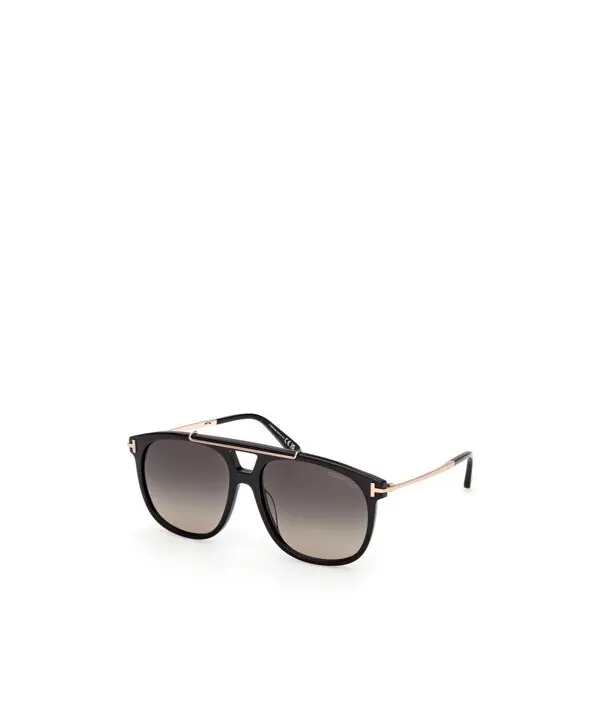 TOM FORD Aviator Frame Sunglasses - Gray
