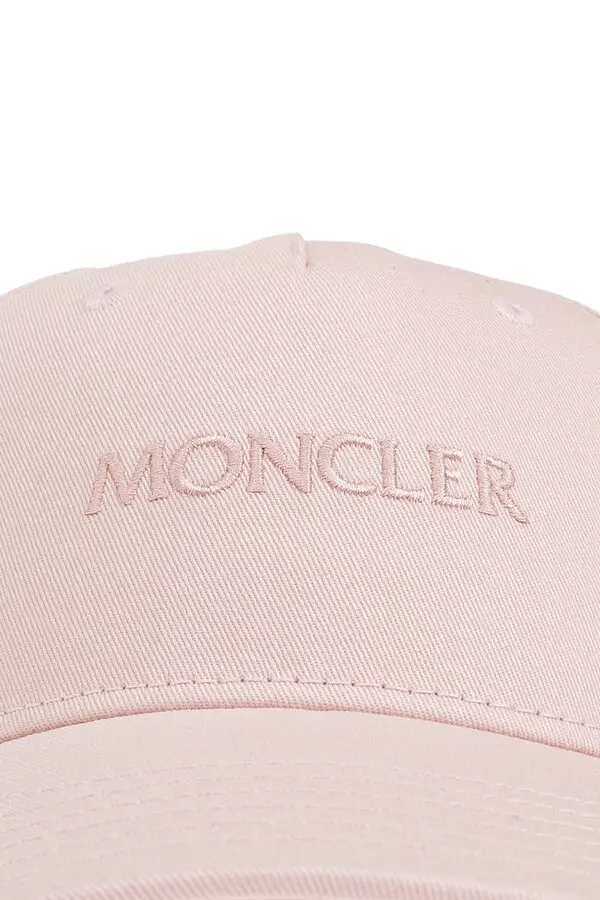 Moncler Logo Baseball Cap - Pink