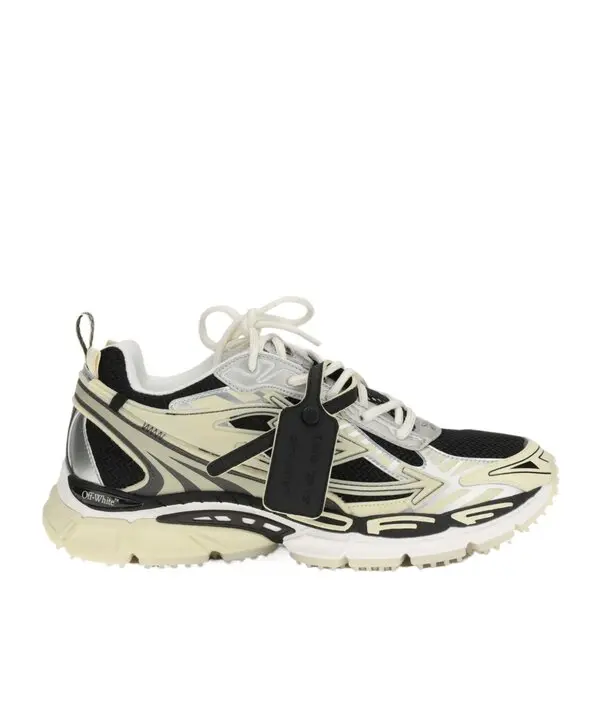 Off-White Lace-up Sneakers - Black