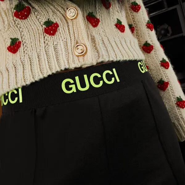 Gucci Logo-print Waistband Leggings